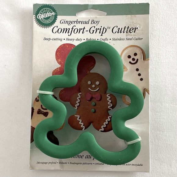 Wilton | Kitchen | Wilton Cookie Cutter Gingerbread Boy Comfortgrip ...